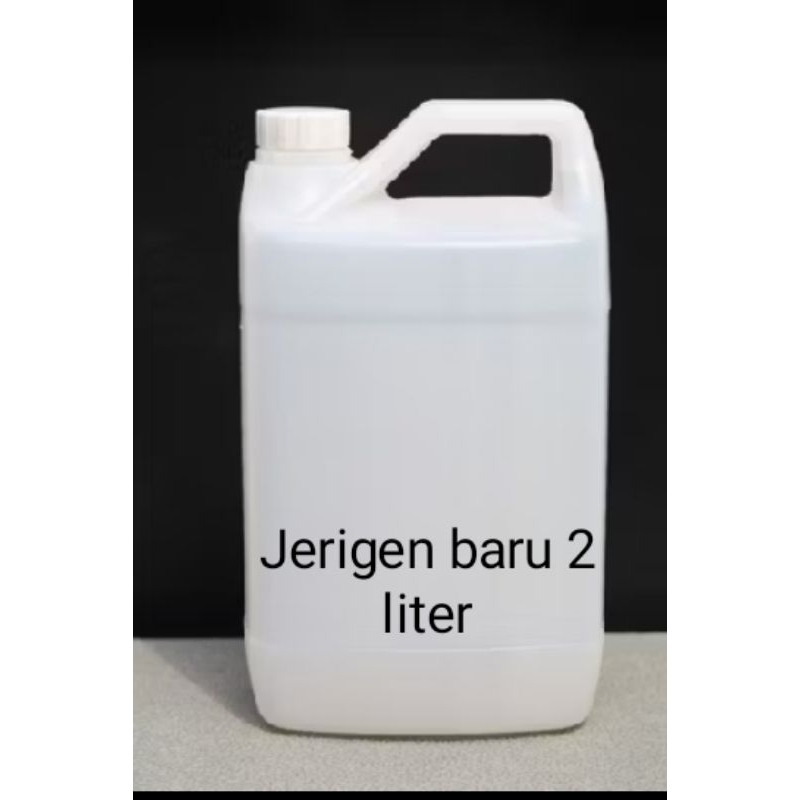Jual Jerigen dirigen dirijen Jerry can 2 liter Baru, ada segel dan ...