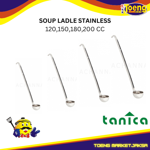 Jual SENDOK KUAH / SENDOK SUP / SOUP LADLE STAINLESS 200cc #22-200 IU ...