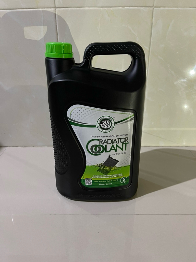 Jual Air Radiator Megacools 5 Liter - Lulus Uji Sertifikasi ISO ...