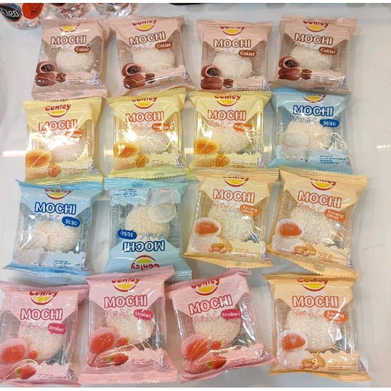 Jual Mochi Mix Rasa isi 16 pcs - Mochi Kenyal isi 16 pcs | Shopee Indonesia