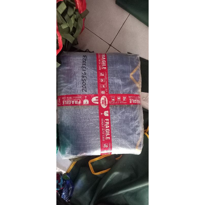 Jual Terpal kain terop ukuran 6x6 bahan Tebel kapjep cv | Shopee Indonesia