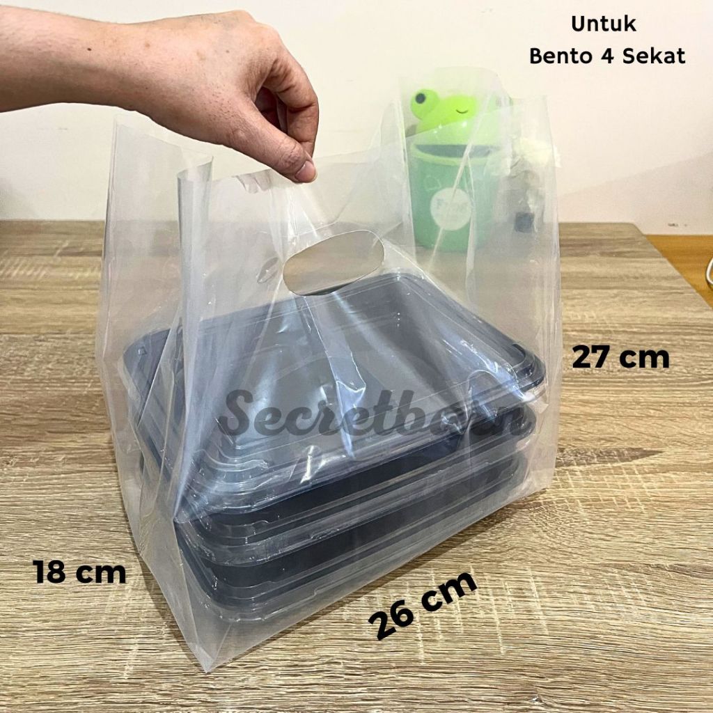 Jual tas plastik BENING isi 50 ukuran 26 x 27 PLONG kantong PE PP ...