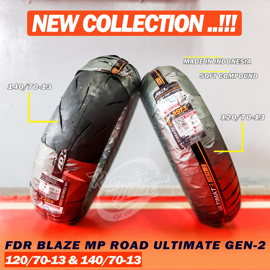 Jual FDR BLAZE MP ROAD ULTIMATE GEN-2 BAN MOTOR NMAX, POLYTRON FOX-R ...