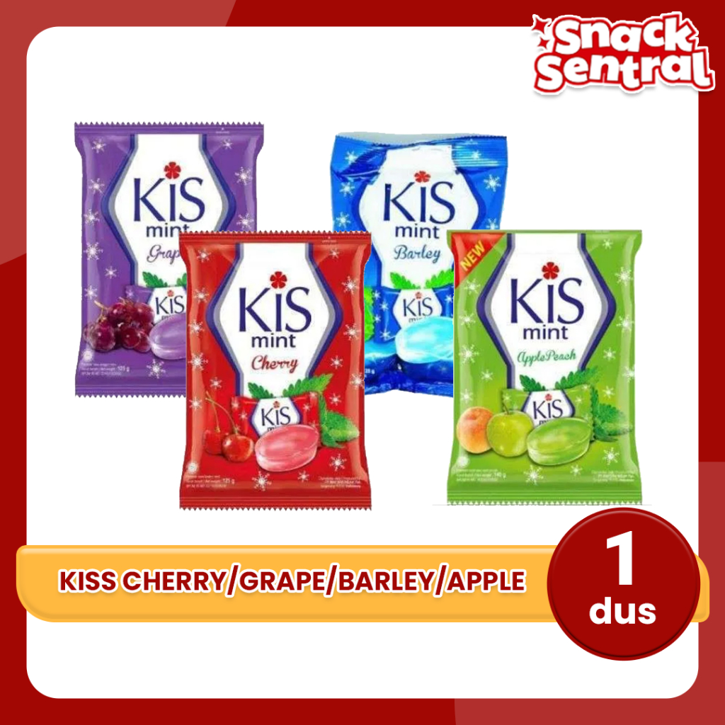 Jual Permen Kiss Cherry/Grape 1 Pack | Shopee Indonesia