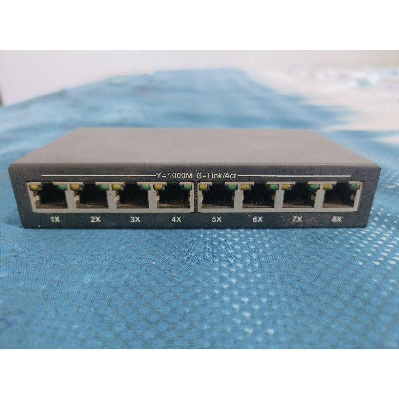 Jual Switch hub Giga bitz 8 port 1000mbps | Shopee Indonesia