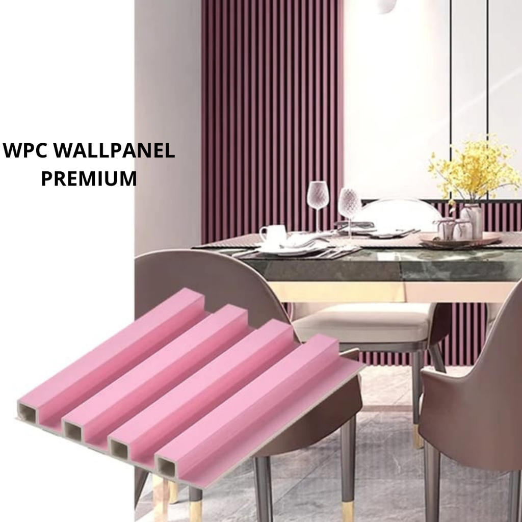 Jual WPC WALL PANEL WOOD PANEL DINDING PVC PANJANG 145 CM | Shopee ...