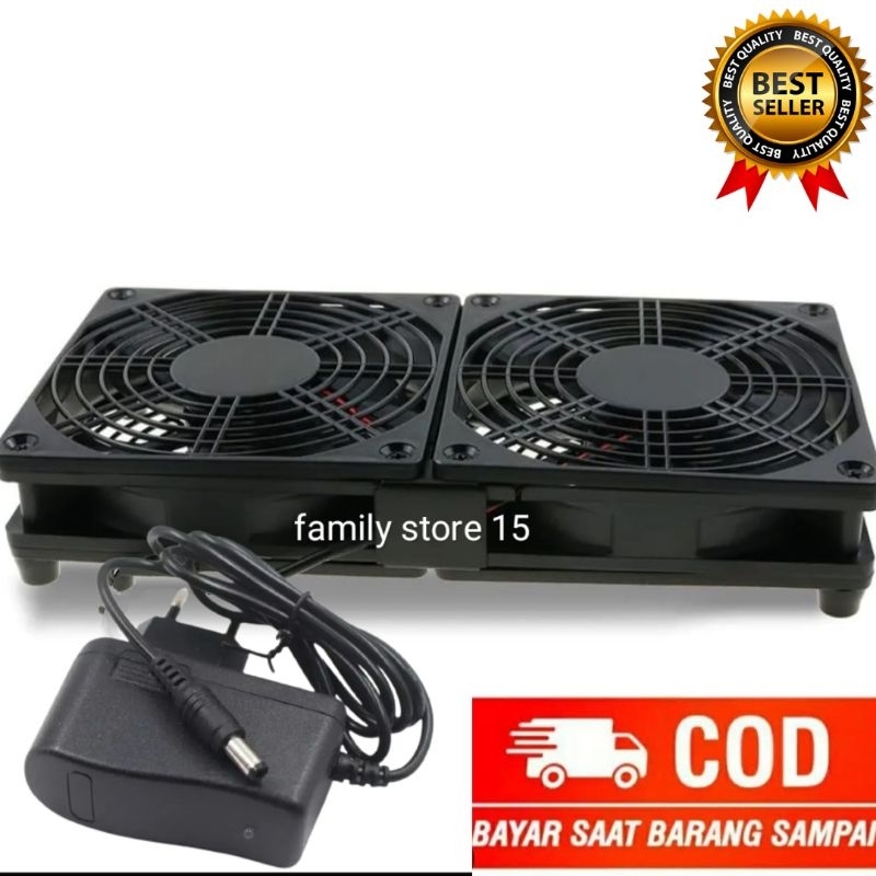 Jual Kipas Router Fan Cooler Cooling Case Pendingin Stb Set Top Box ...