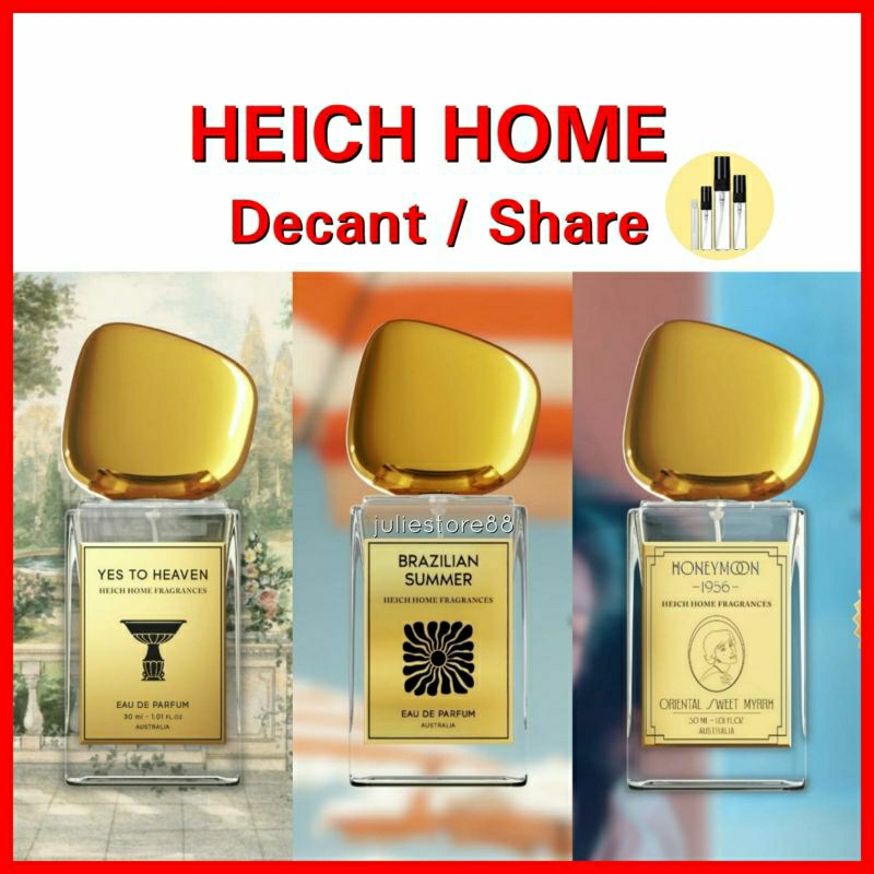 Jual Decant Share HEICH HOME Eau De Parfum Brazillian Summer Honeymoon ...