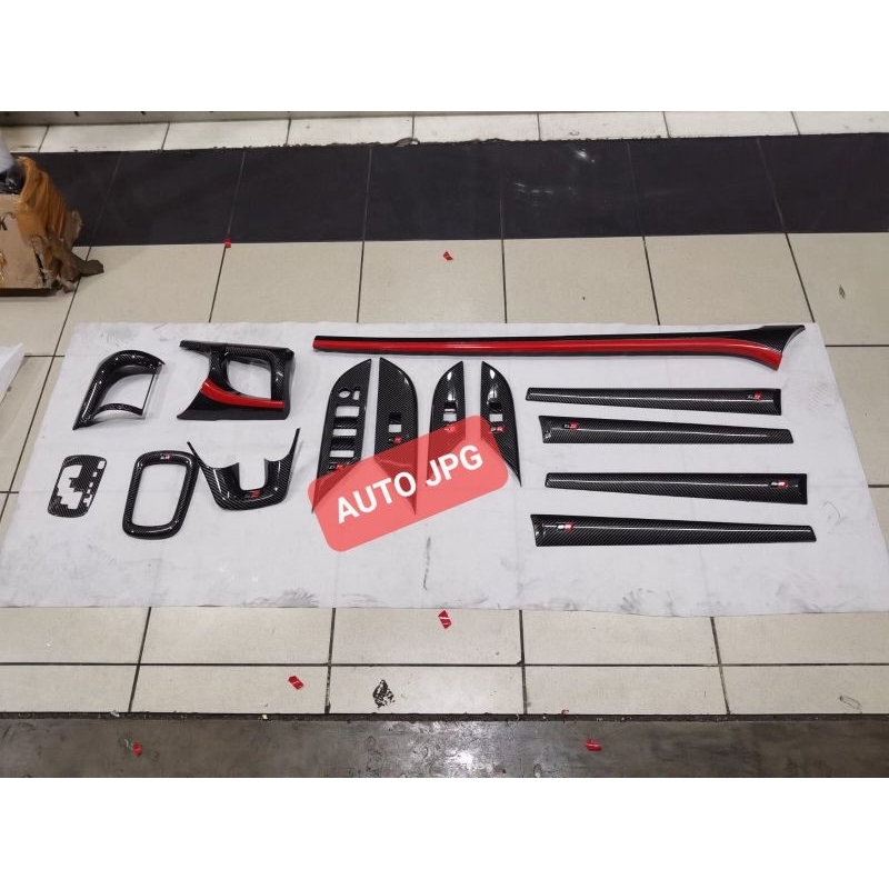 Jual Panel hilux 2016 - 2024 motif carbon full set | Shopee Indonesia