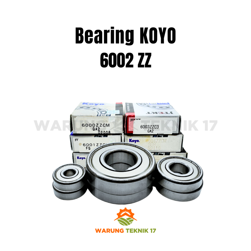 Jual Ball Bearing 6002 ZZ KOYO JTEKT Original Jepang Laher Laker Tutup ...