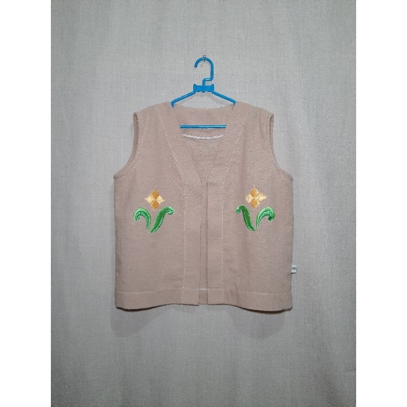 Jual Rompi Anak Motif Lempinak Kuning Bahan Linen | Shopee Indonesia