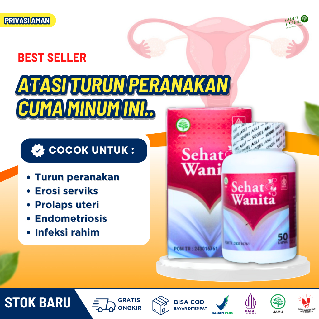 Jual Obat Turun Peranakan Wanita Rahim Turun Radang Panggul ...