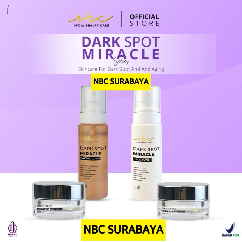 Jual NBC paket dark spot / NBC PAKET FLEK BERAT/ Cream flek / obat flek ...