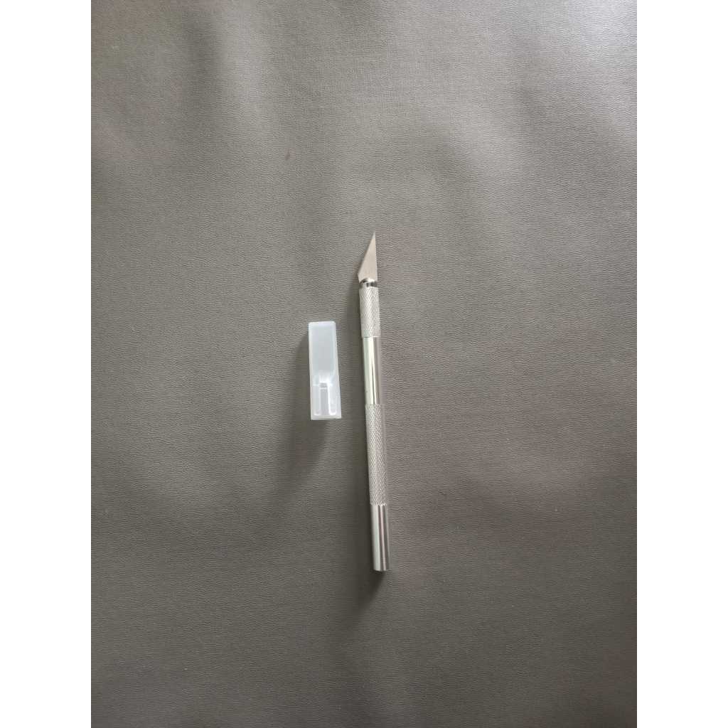 Jual Samoyedart Knife Silver Ak 2s Hitam Ak Ex8alat Kerajinan Cutter Pisau Ukir14cm X 1cm