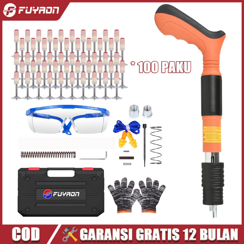 Jual FUYAON【COD】Pistol Paku/Pistol Pengencang/Mesin Paku Beton/Alat ...