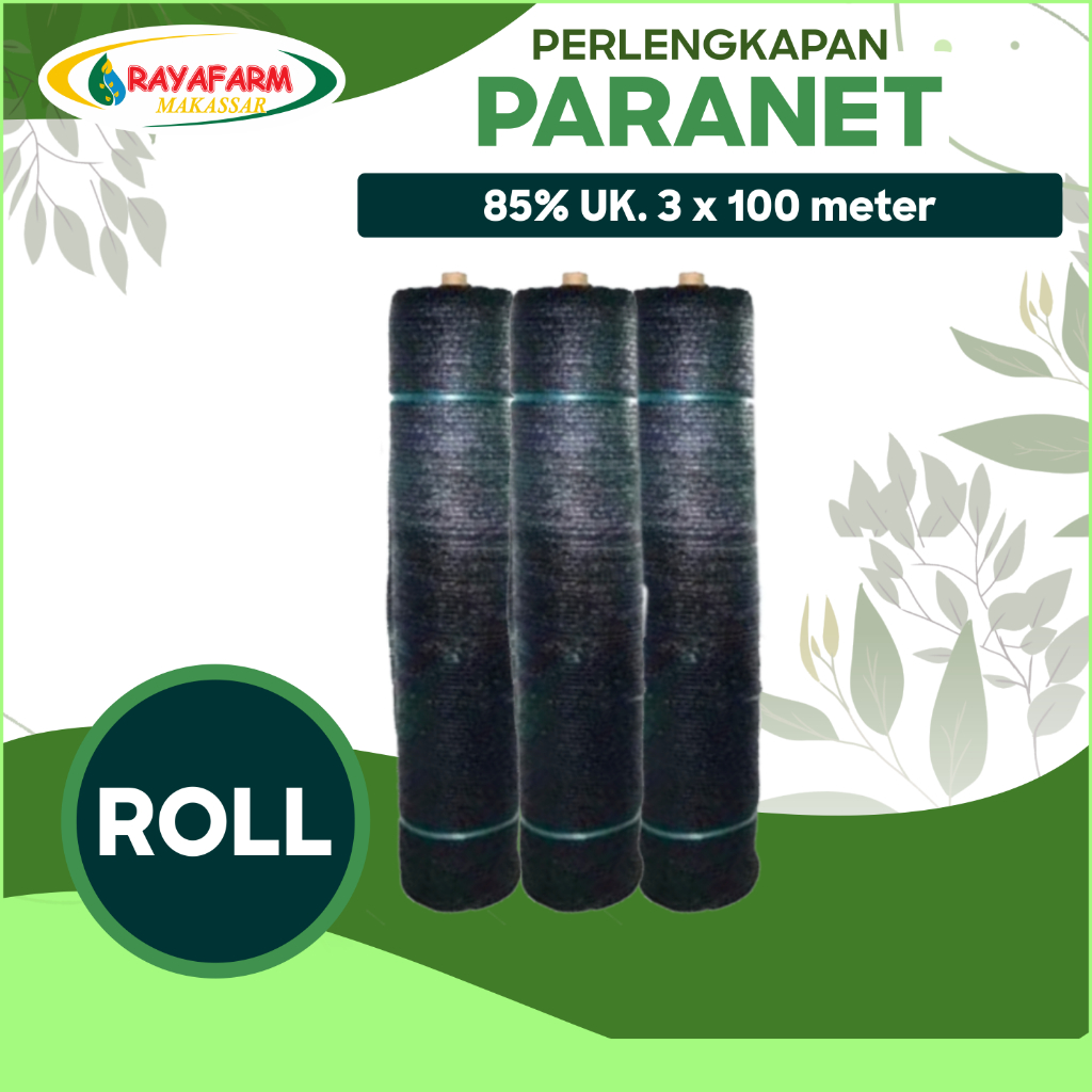 Jual Paranet / Shading Net 85% Ukuran Lebar 3 Meter x 100 Meter ...