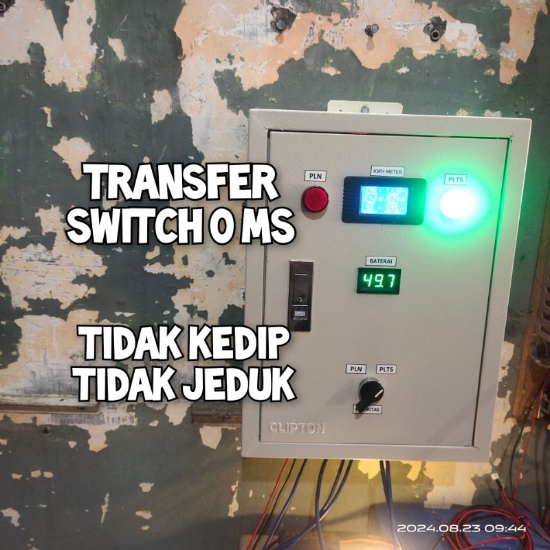 Jual Panel control ATS PLN inverter PLTS otomatis | Shopee Indonesia