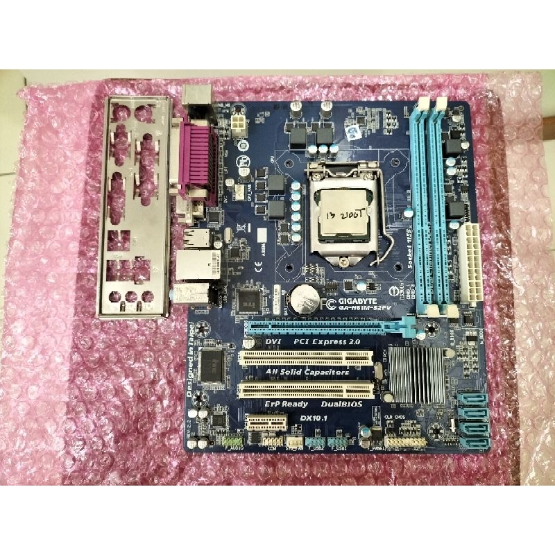 Jual paket motherboard h61 processor intel core i3 2120t plus fan | Shopee Indonesia