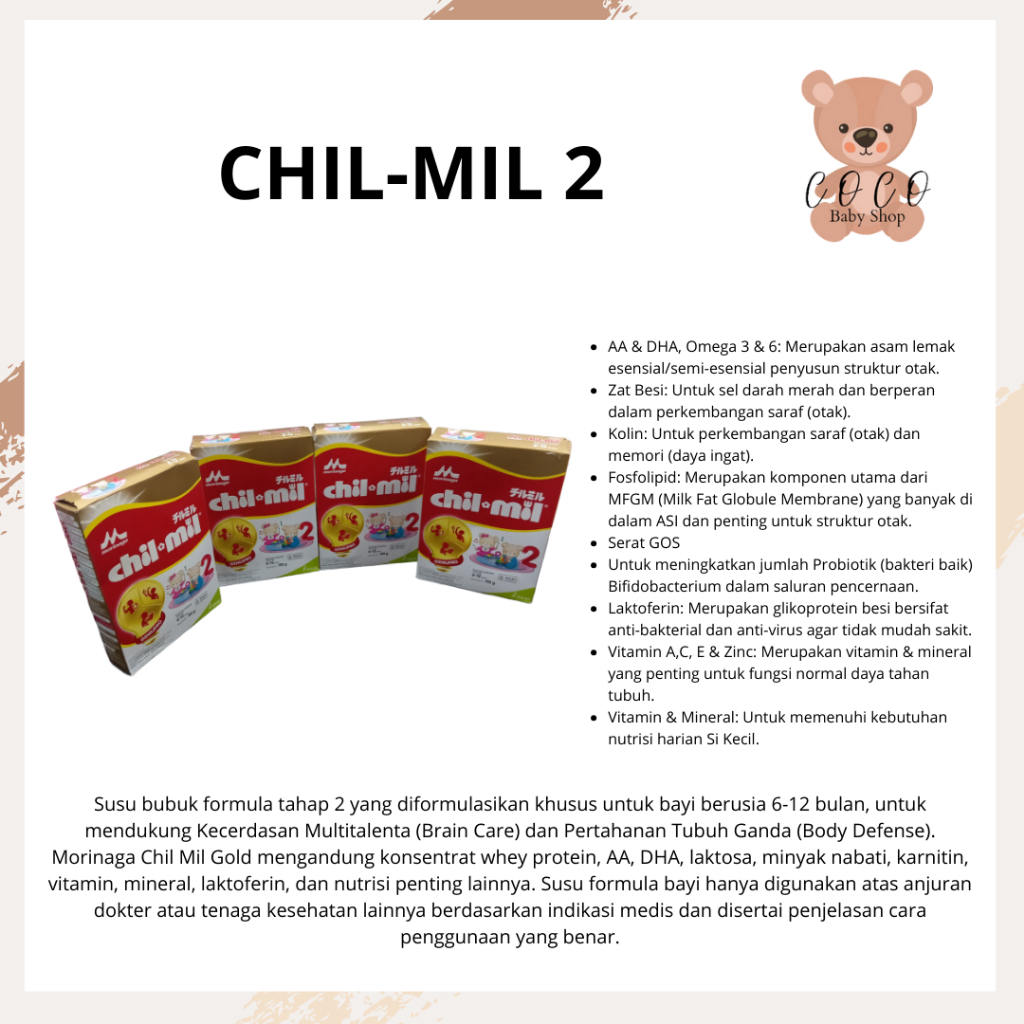 Jual Chil-Mil 6-12 bulan 400g/800g | Shopee Indonesia