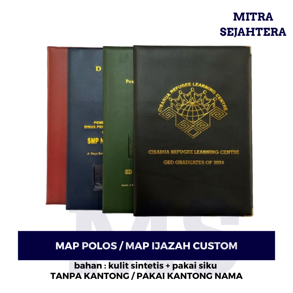 Jual Map Custom Polos / Map Ijazah Custom (Sesuai Request) MIN 25 pcs ...