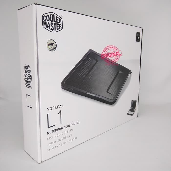 Jual Cooler Master Notepal L1 Notebook Cooling Pad Cooler | Shopee ...