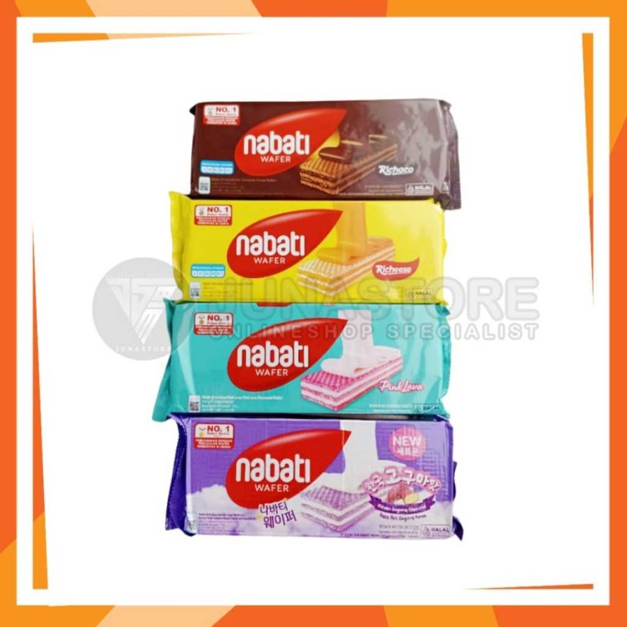 Jual Nabati Wafer Premium Pack - Netto 100 gr (Per 1 Pcs) | Shopee ...