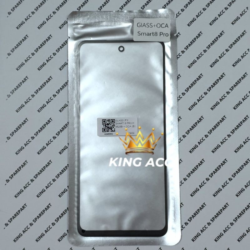 Jual KACA GLASS LCD PLUS LEM OCA INFINIX SMART 8 PRO | Shopee Indonesia