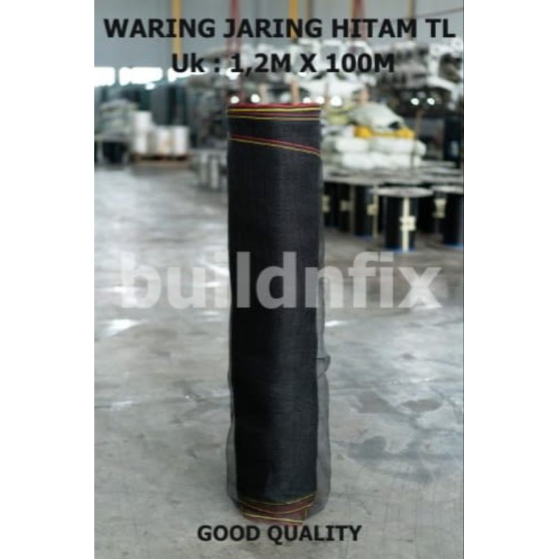 Jual 1 ROLL WARING JARING TL HITAM SUPER BLACK 1,2M X 100M KUAT DAN ...