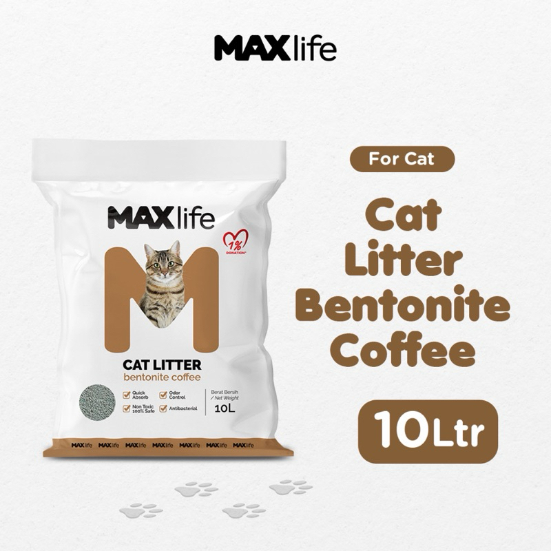 Jual 10 LITER | PASIR MAXLIFE | Max life Cat Litter | Pasir Kucing ...