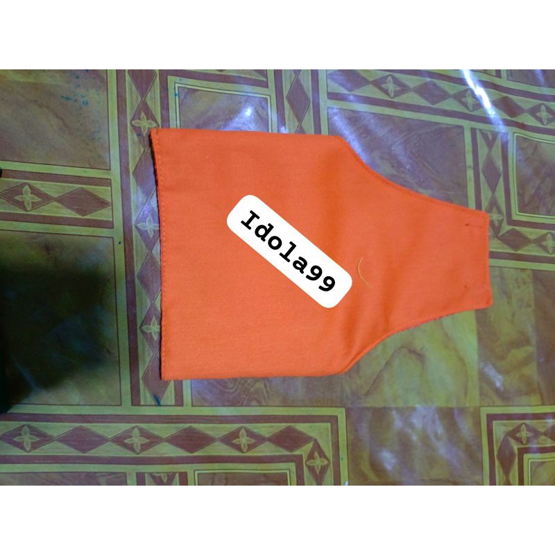 Jual Ban lengan polos/bahan drill/ban lengan polos warna oren | Shopee ...