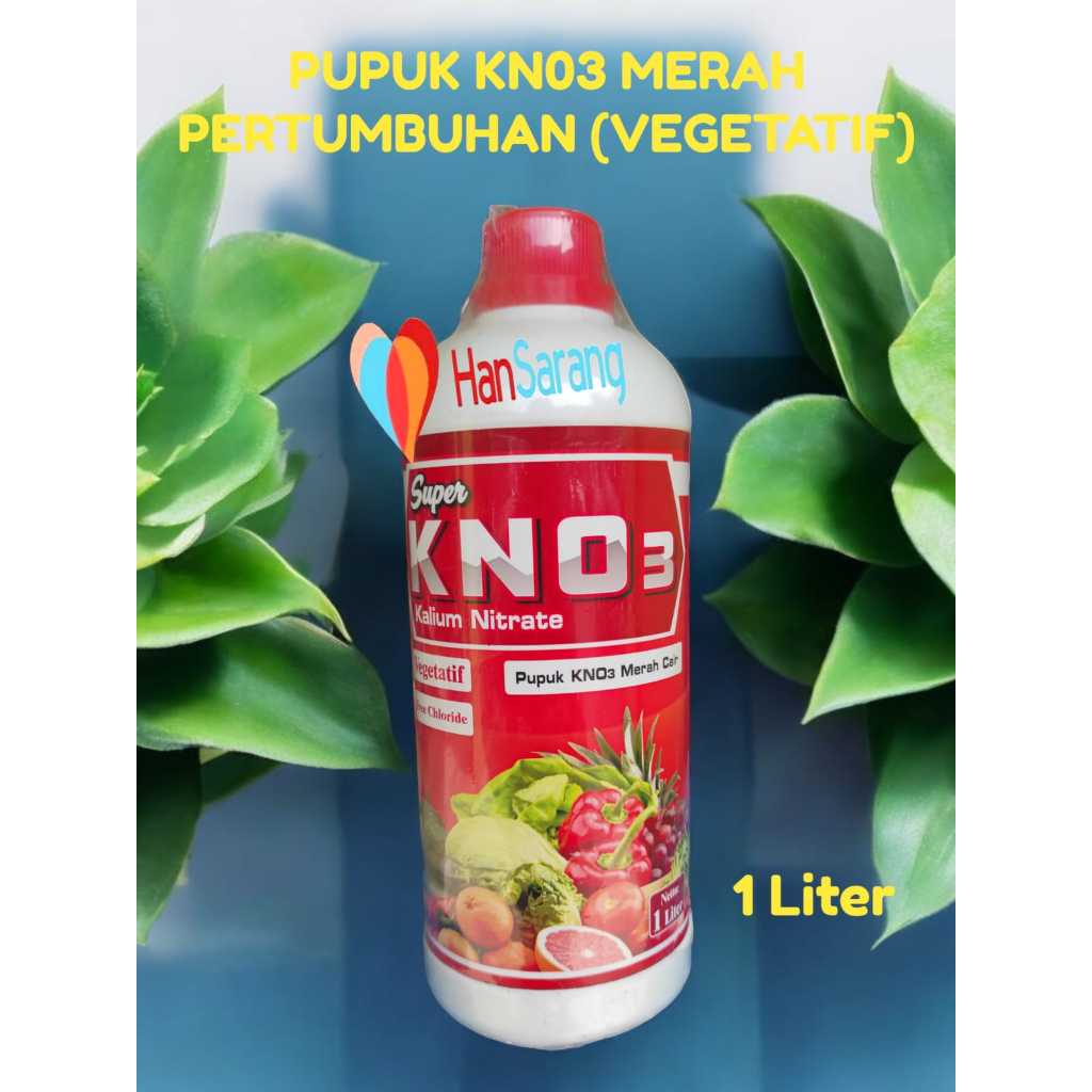 Jual KNO3 MERAH CAIR SUPER GROS 1 LITER FASE VEGETATIF KNO3 PERTUMBUHAN ...