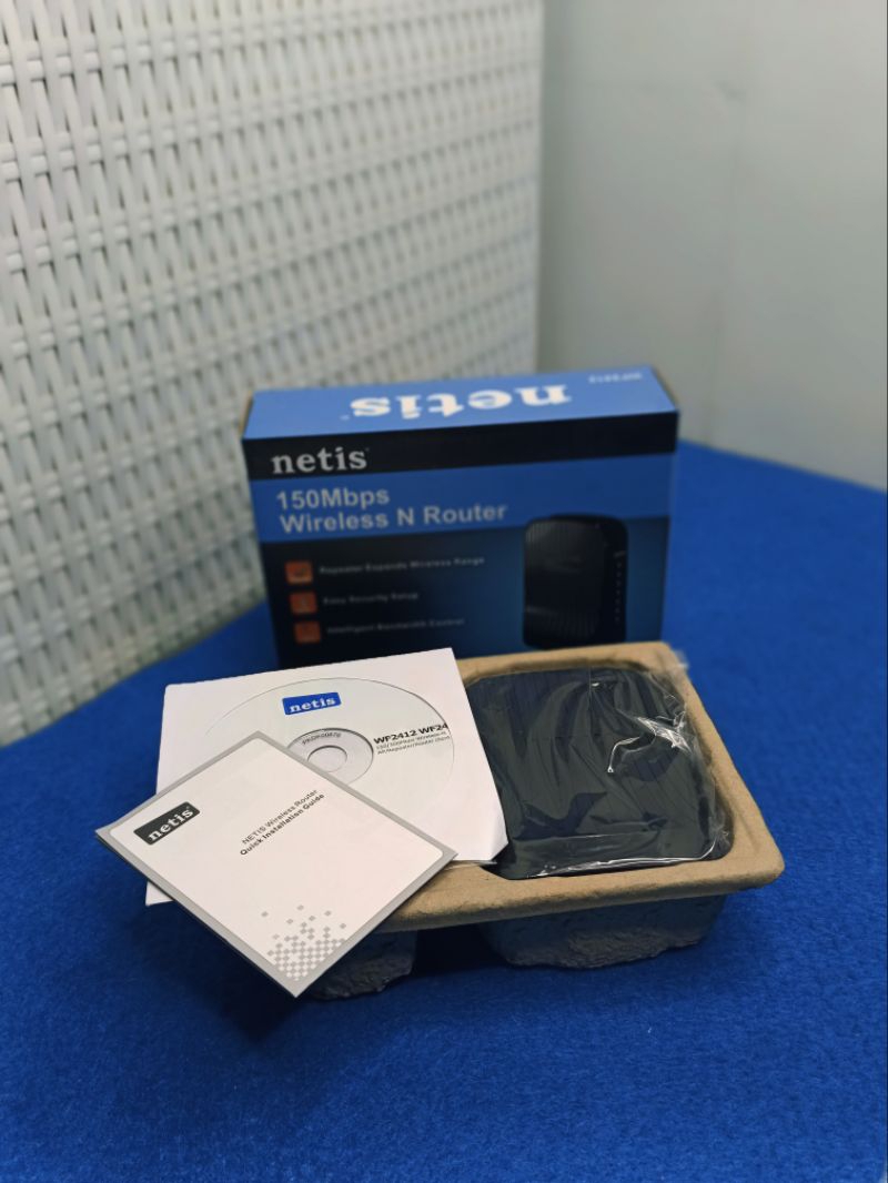 Jual WIRELESS N ROUTER || NETIS WF2412 || 150Mbps || NEW BERGARANSI ...