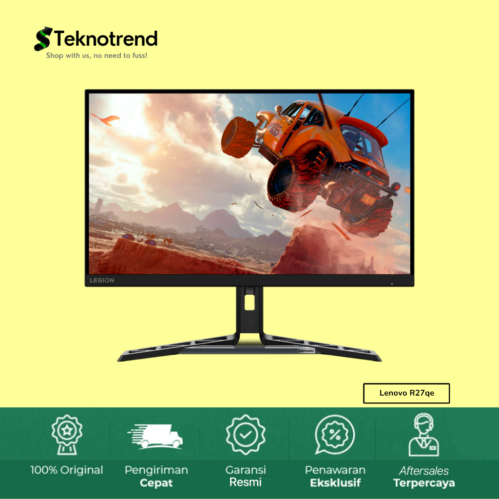Jual Monitor Lenovo Legion R27qe / R27q-30 27" [ QHD IPS - 180Hz ...