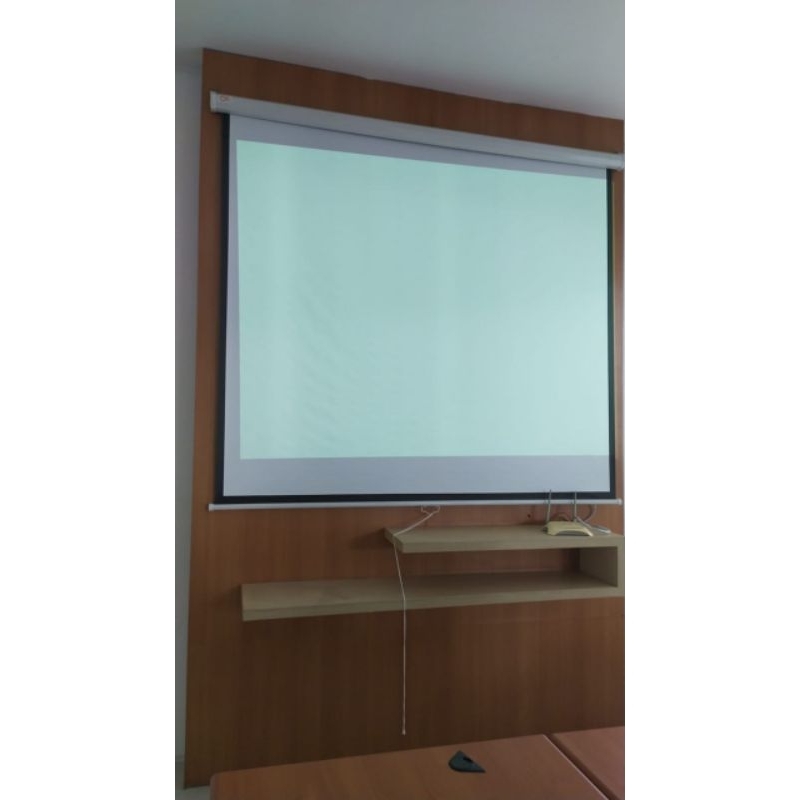 Jual Layar Proyektor Manual Gantung 84 Inch - Screen proyektor 213× ...