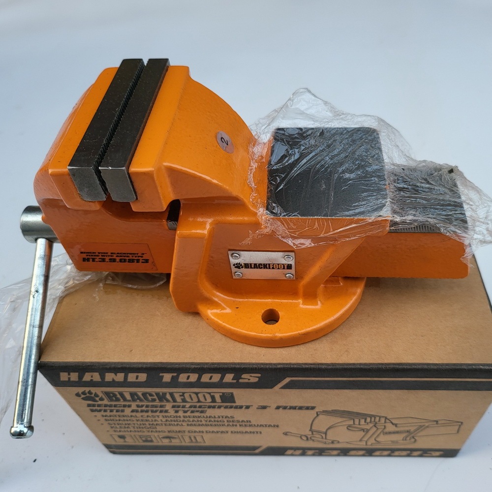 Jual Catok Paron Ragum 3" 3 Inch 3 in Blackfoot With Anvil heavy Duty ...