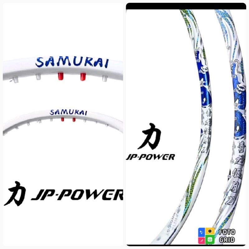 Jual Raket JP Power Samurai Q1 original | Shopee Indonesia