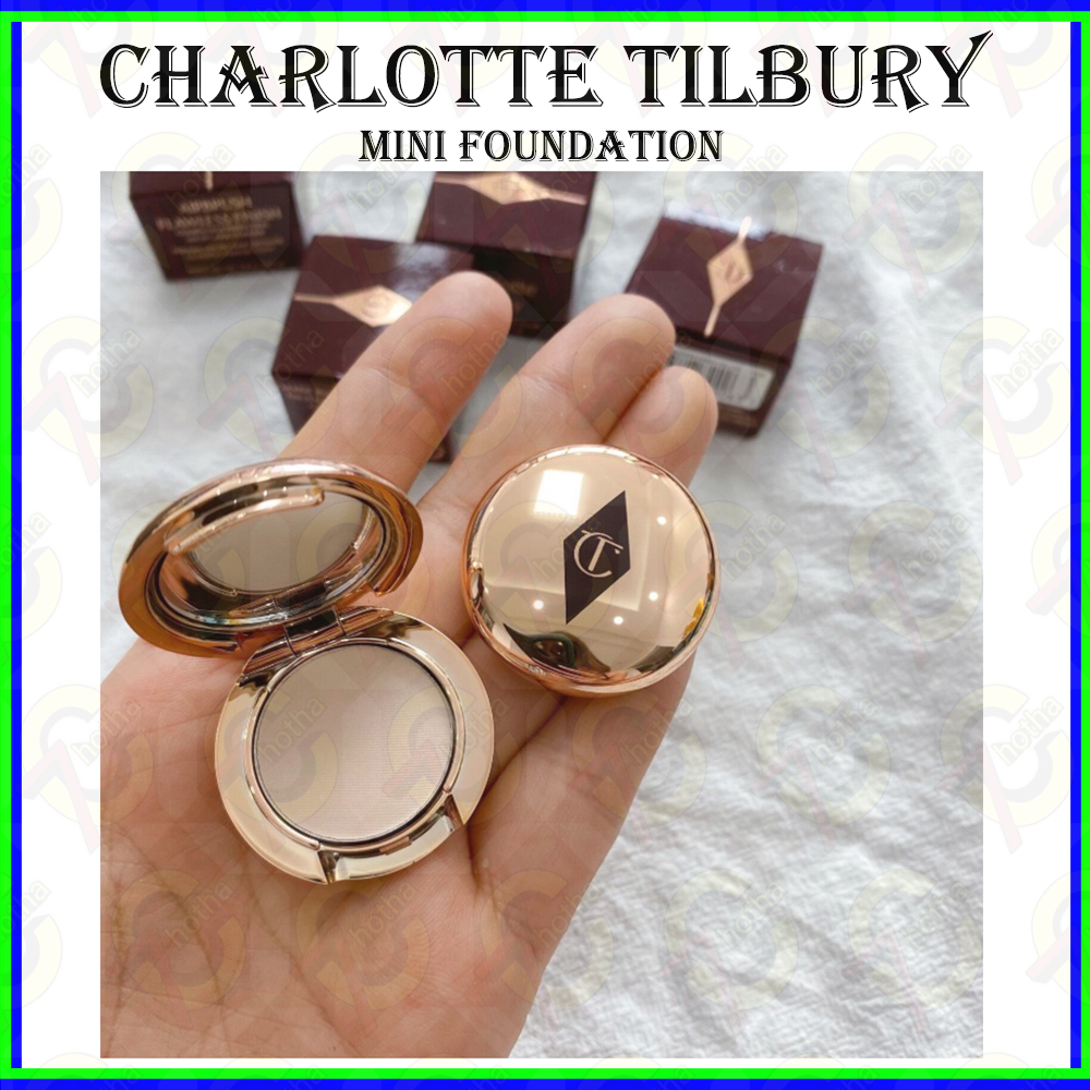 Jual 【7C】CT Charlotte Tilbury Mini Powder Makeup Travel Size Foundation ...