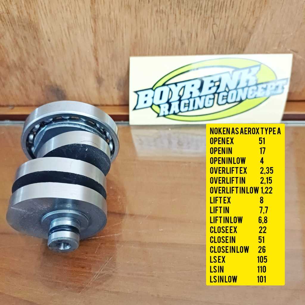 Jual NOKEN AS RACING N MAX AEROX NEW OLD WR 155 R15 V3 CAM- BOYRENK ...