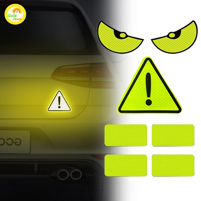 Jual Sticker Reflektor/ Stiker Peringatan Keselamatan / Stiker Mata ...