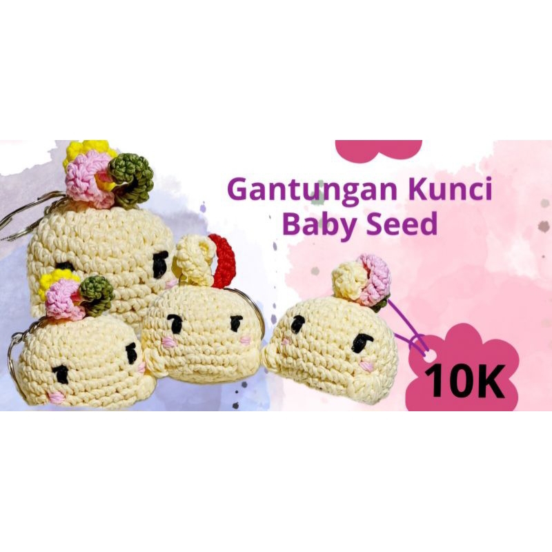 Jual Baby Seed Amigurumi || Rajut || Keychain | Shopee Indonesia
