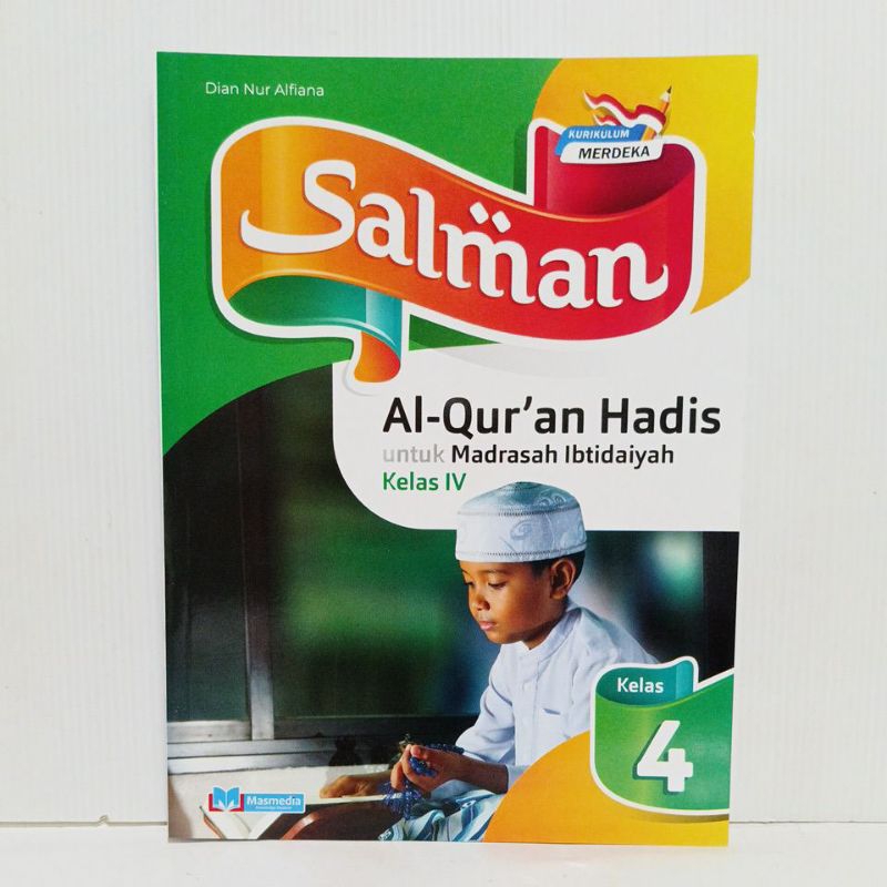 Jual Salman Al Quran Hadis Kelas 4 MI Kurikulum Merdeka Masmedia Original | Shopee Indonesia