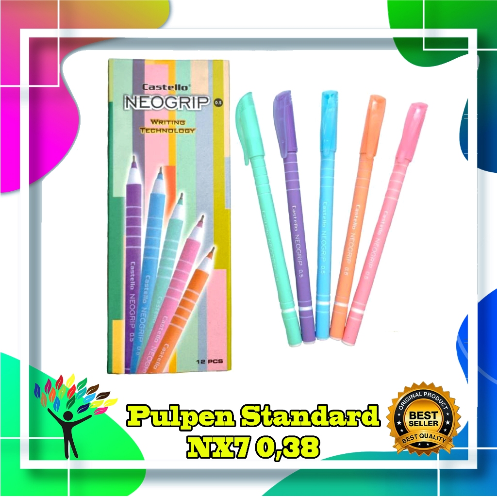 Jual Pulpen Castello Neogrip 0.5 - Standard | Shopee Indonesia