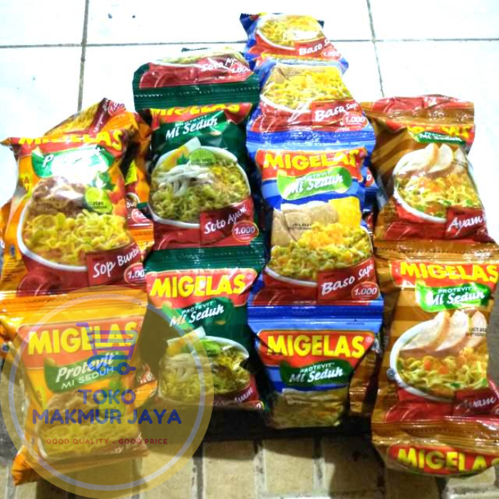 Jual MIGELAS MIE INSTANT RENTENG | 10 PCS | Shopee Indonesia