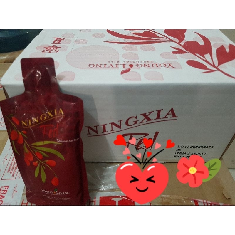 Jual ningxia red sachet 1 dus isi 30 sachet 60 ml | Shopee Indonesia