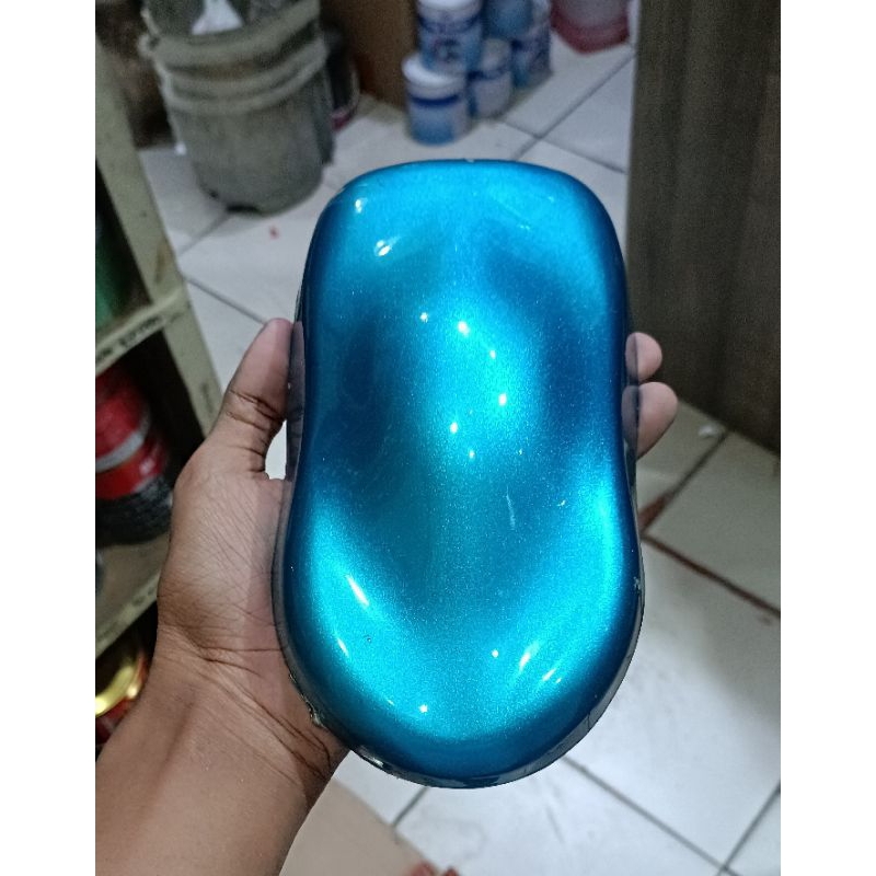 Jual CAT CANDY TOSCA BLUE TOSCA WAJIB DASARAN SILVER CANDY PU BLUE ...