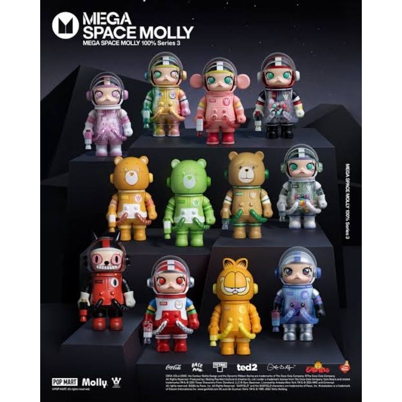 Jual [SELECTED] POPMART Mega Space Molly 100% Series 3 ( Molly v3 ...