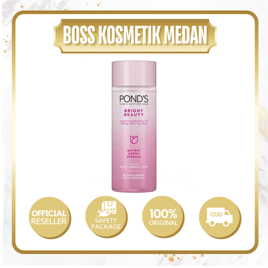 Jual Ponds Bright Beauty Perfect Potion 3in1 Essence Toner 50ml ...