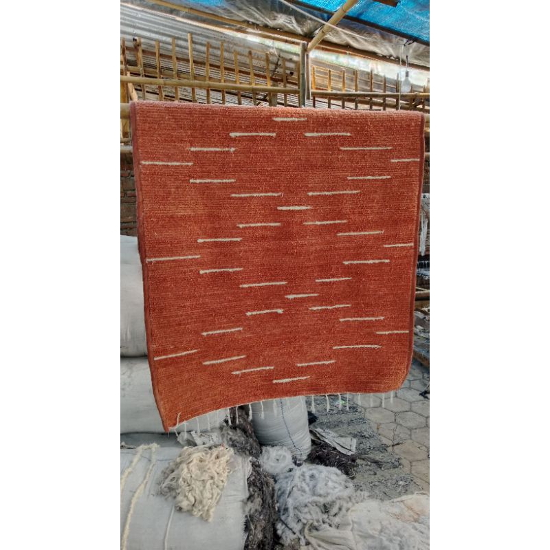 Jual Karpet aesthetic tenun ATBM karpet dolby motif wajik tikar bawah ...