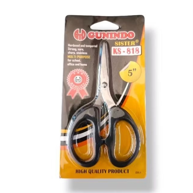 Jual gunting kertas 818 gunting stainless steel kecil serbaguna gunindo ...