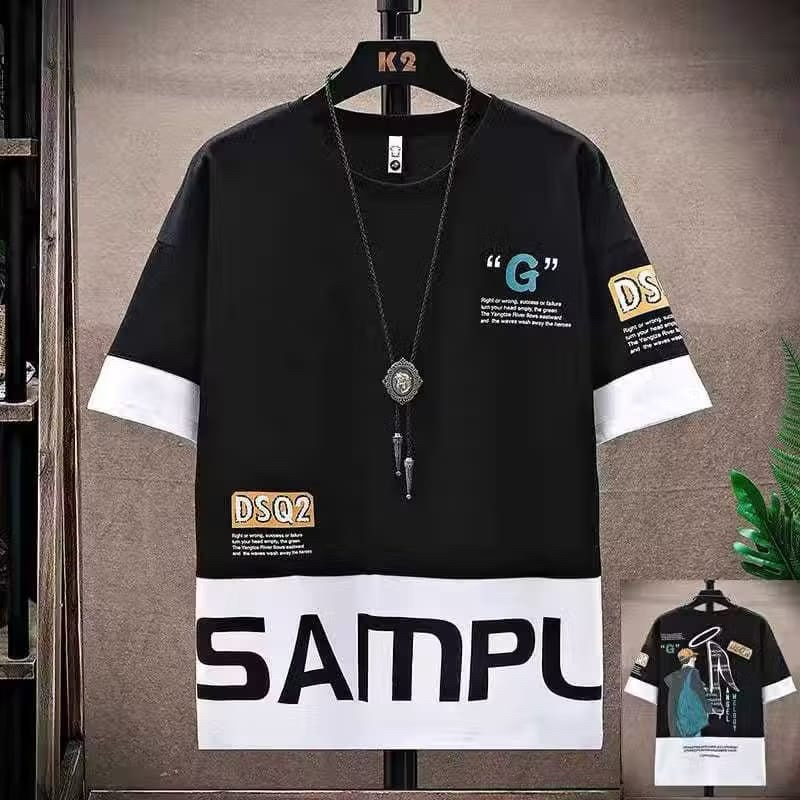 Jual BAJU OBLONG PRIA SAMPU FASHION COWOK KAOS TSHIRT LENGAN PENDEK ...